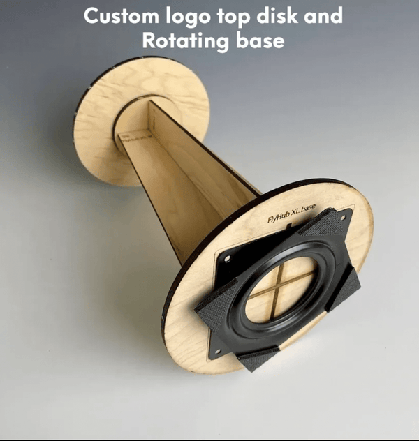 Fly Hub XL Rotating Base - The Saltwater Edge