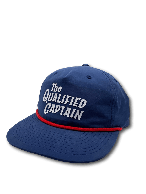 Qualified Captain Script Logo Hat - The Saltwater Edge