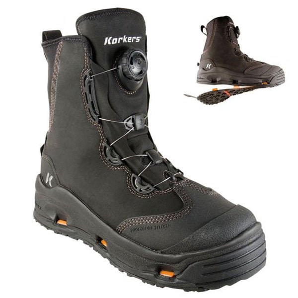 Korkers Devils Canyon Wading Boot (Felt & Cling on Soles) - The ...